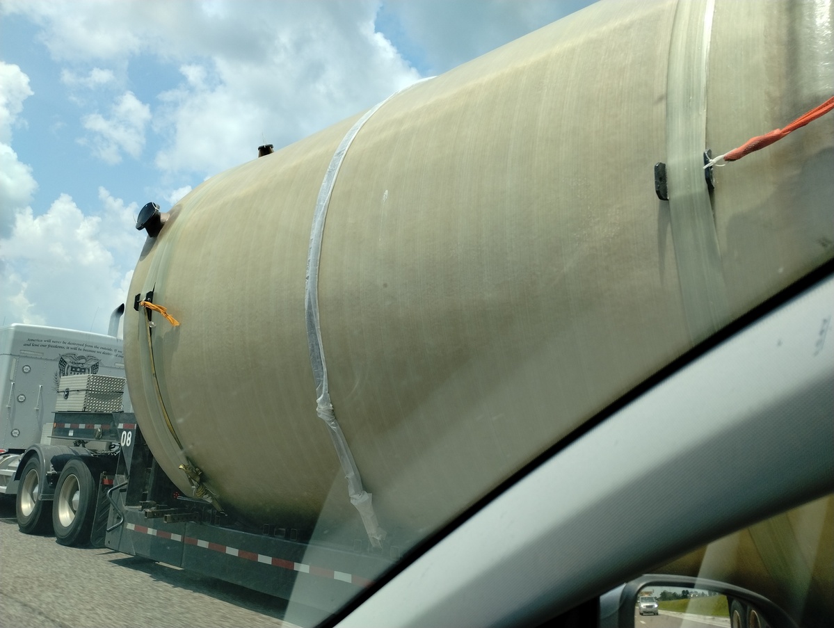 Anyone know what the heck this thing going down the highway is?