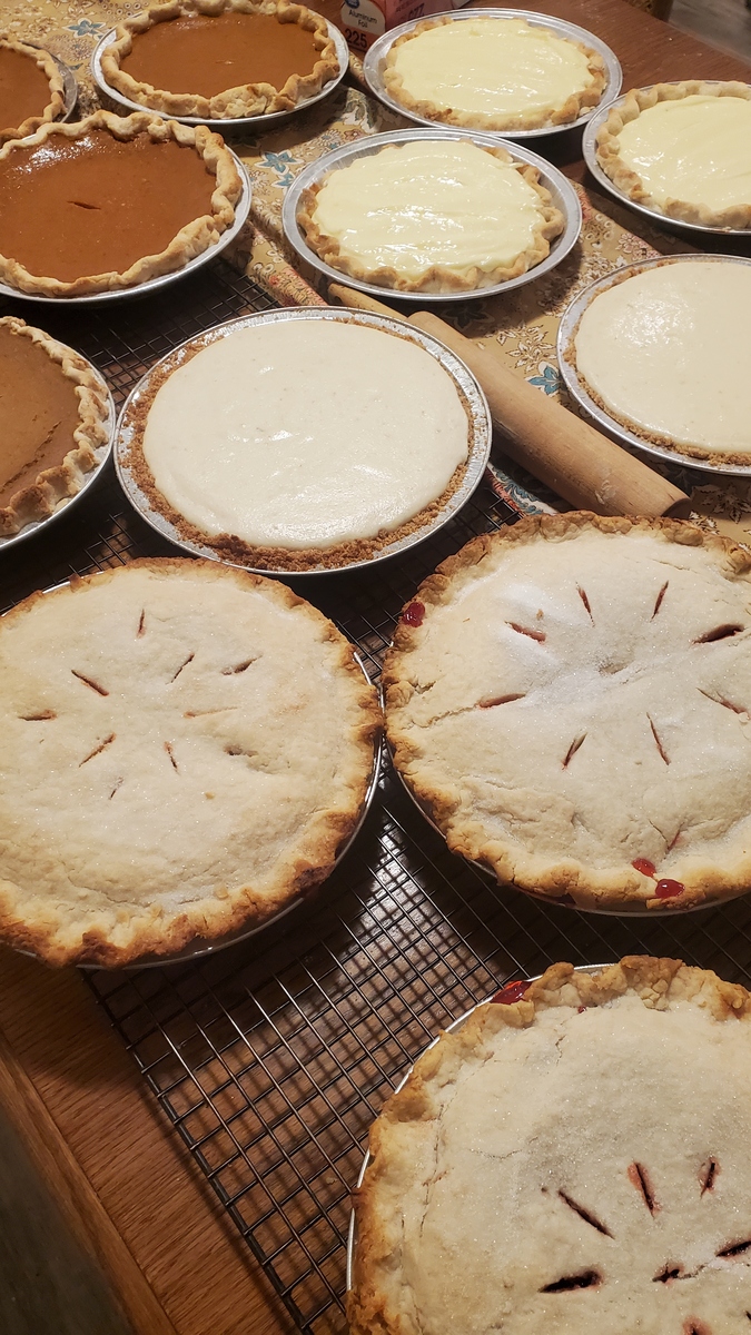 Ted Lasso pie night report