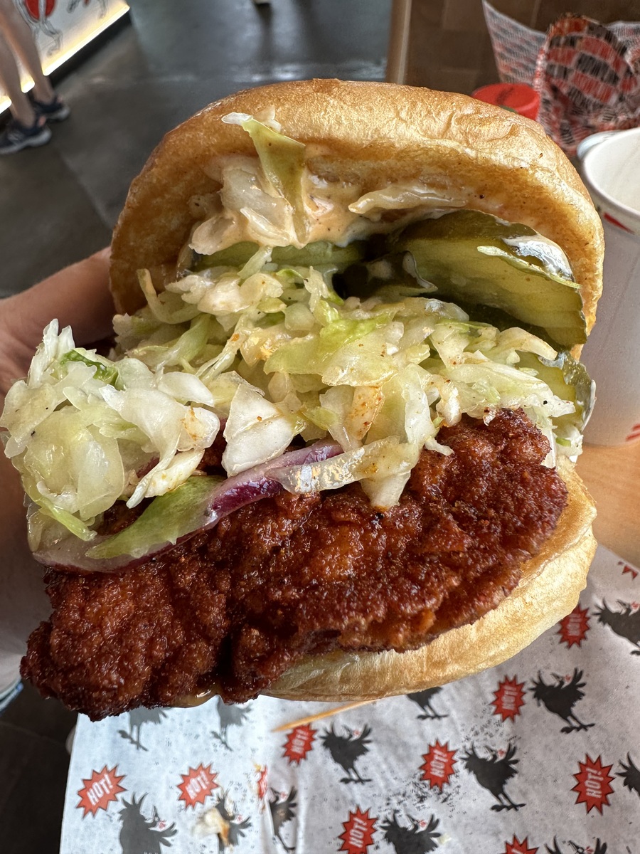 I went to Howlin’ Ray’s today and it was excellent.