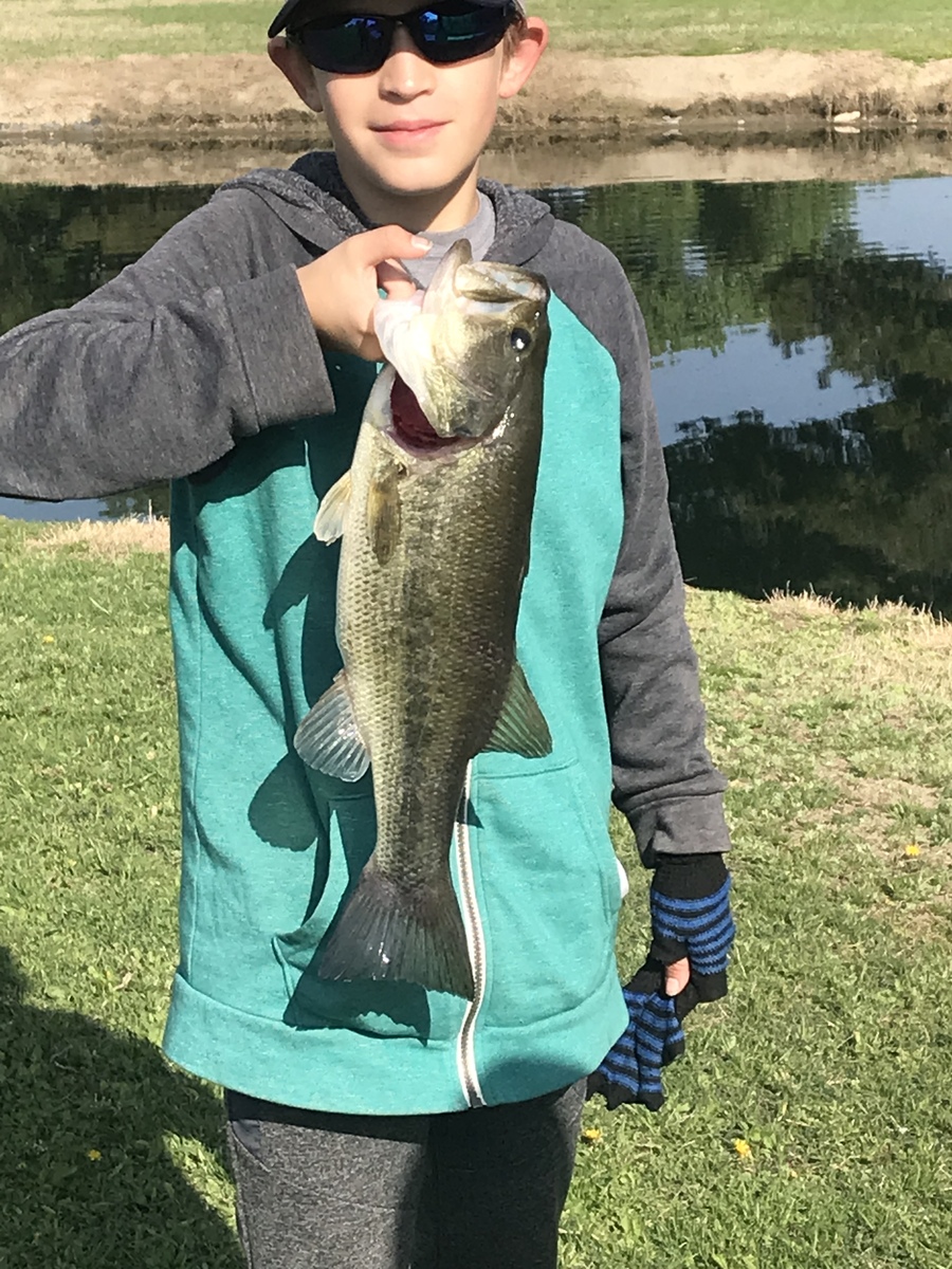 My 12 yr old won his first fishing tournament for Youth today. 250 kids