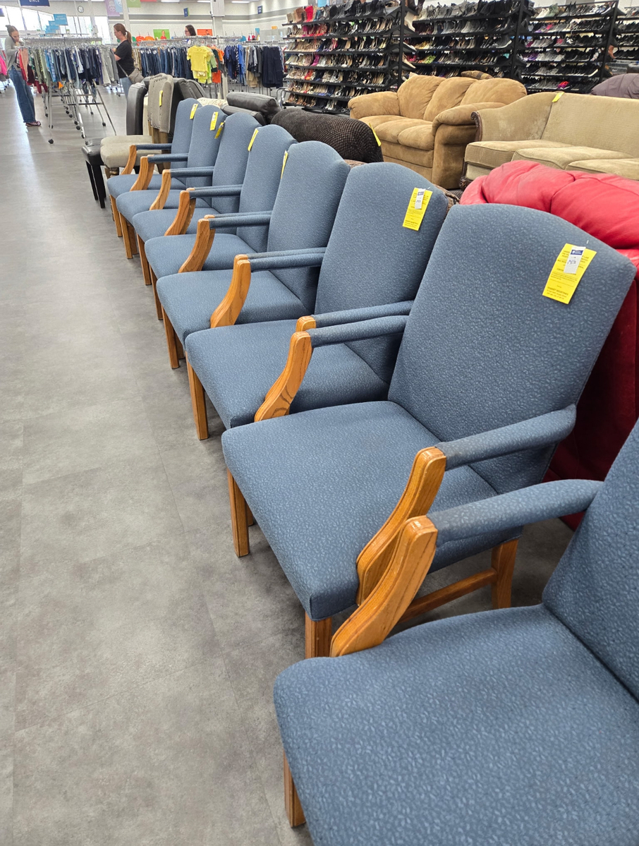 Anyone need a set of matching chairs? They somehow look familiar.