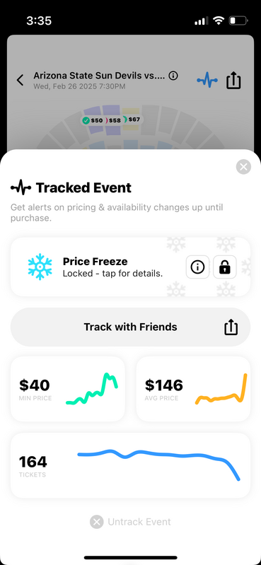 Interesting tick pick action