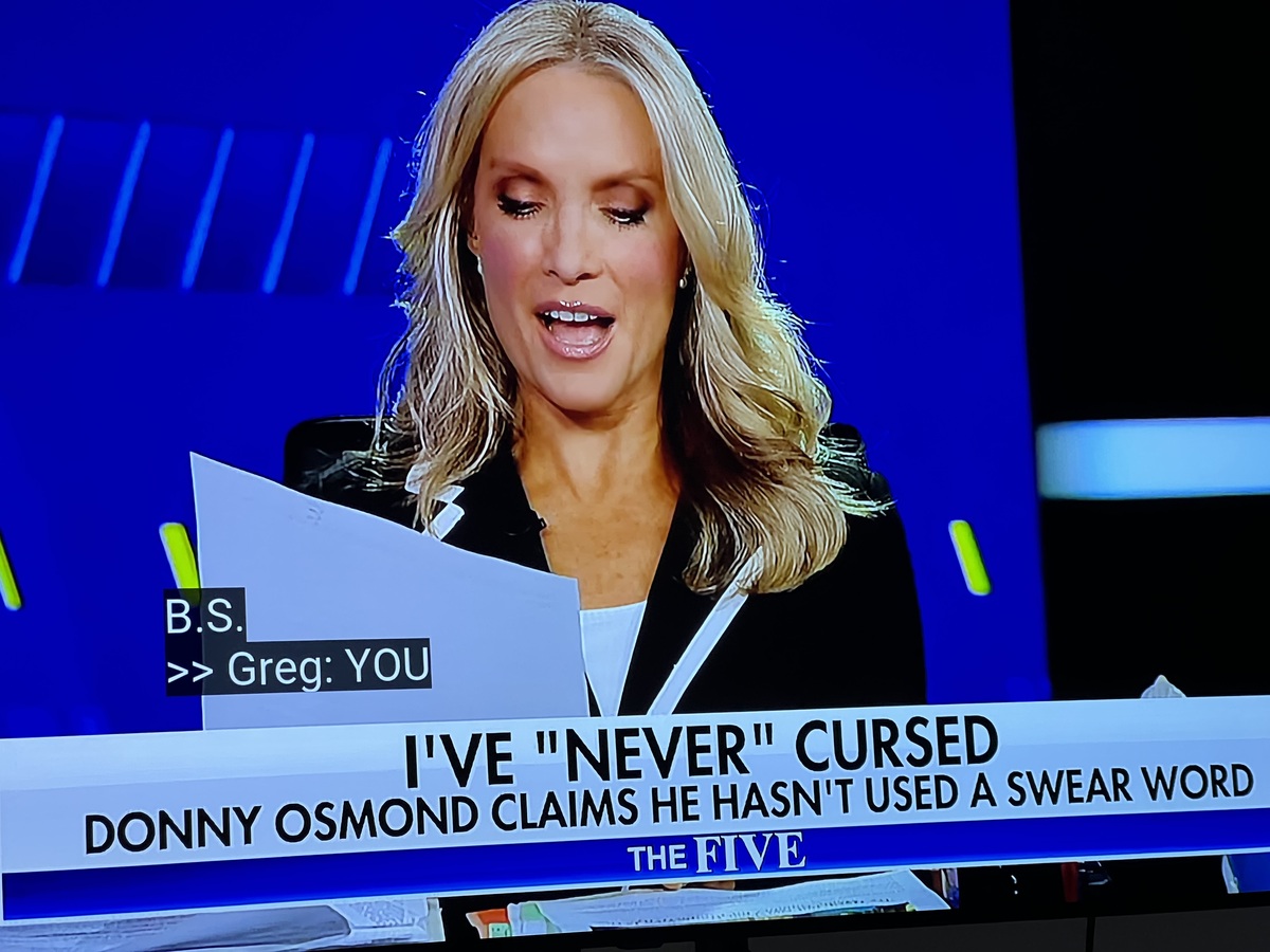 On Fox News Right Now On The Five Donny Osmond Said He Has Never on-fox-news-right-now-on-the-five-donny-osmond-said-he-has-never