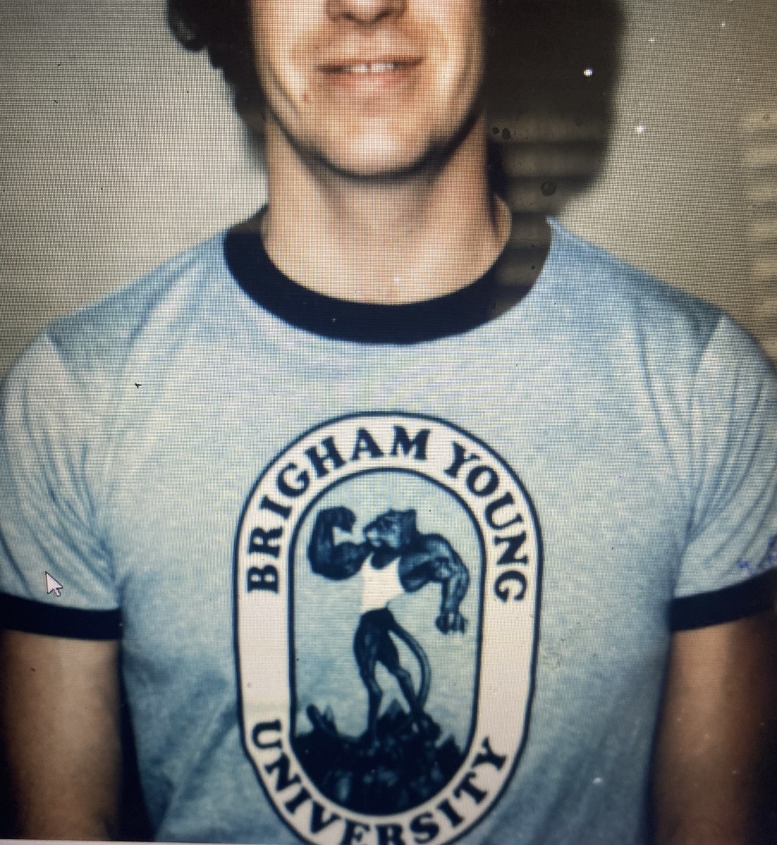 Vintage BYU shirt.. anyone have this one? Super awesome, wish my dad ...