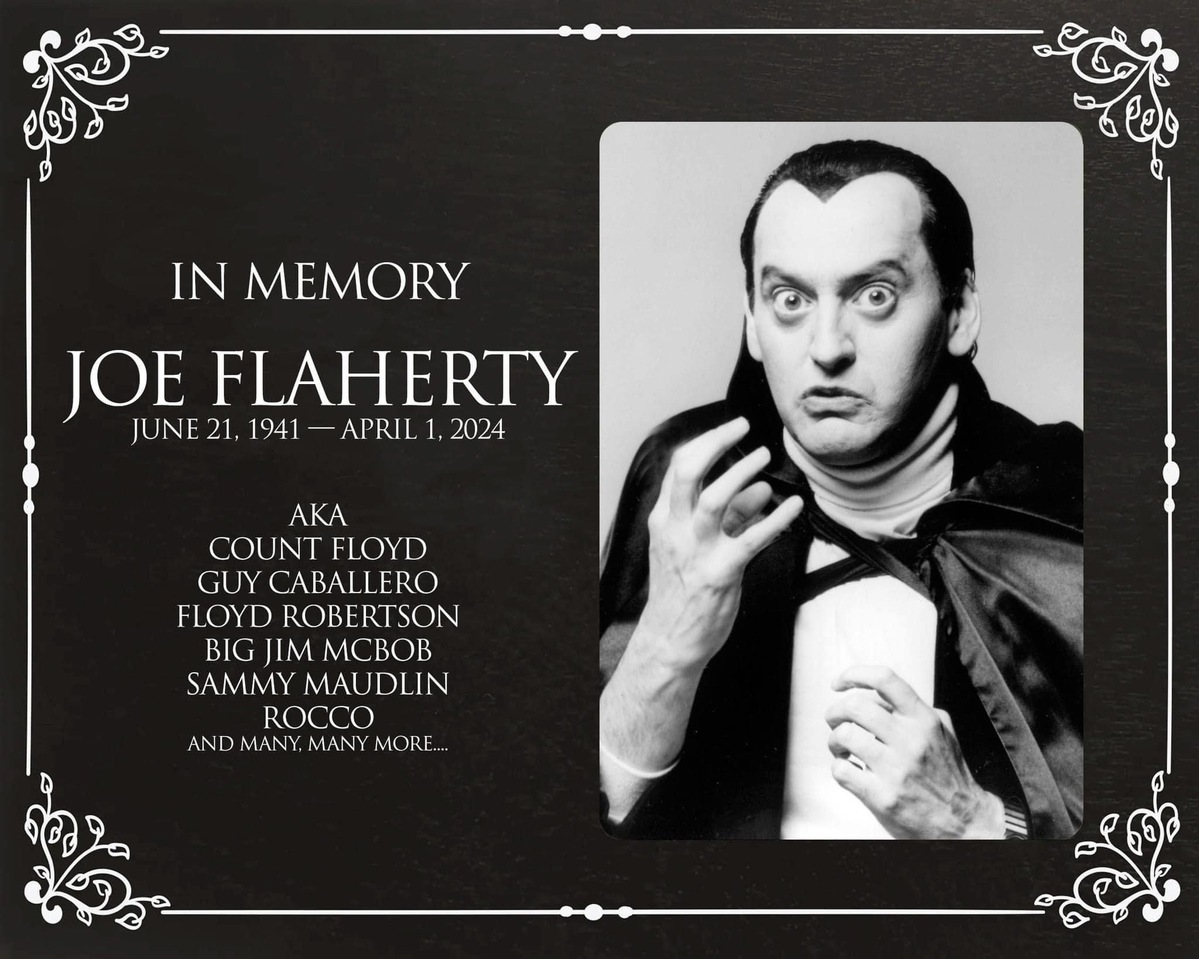 RIP Joe Flaherty aka