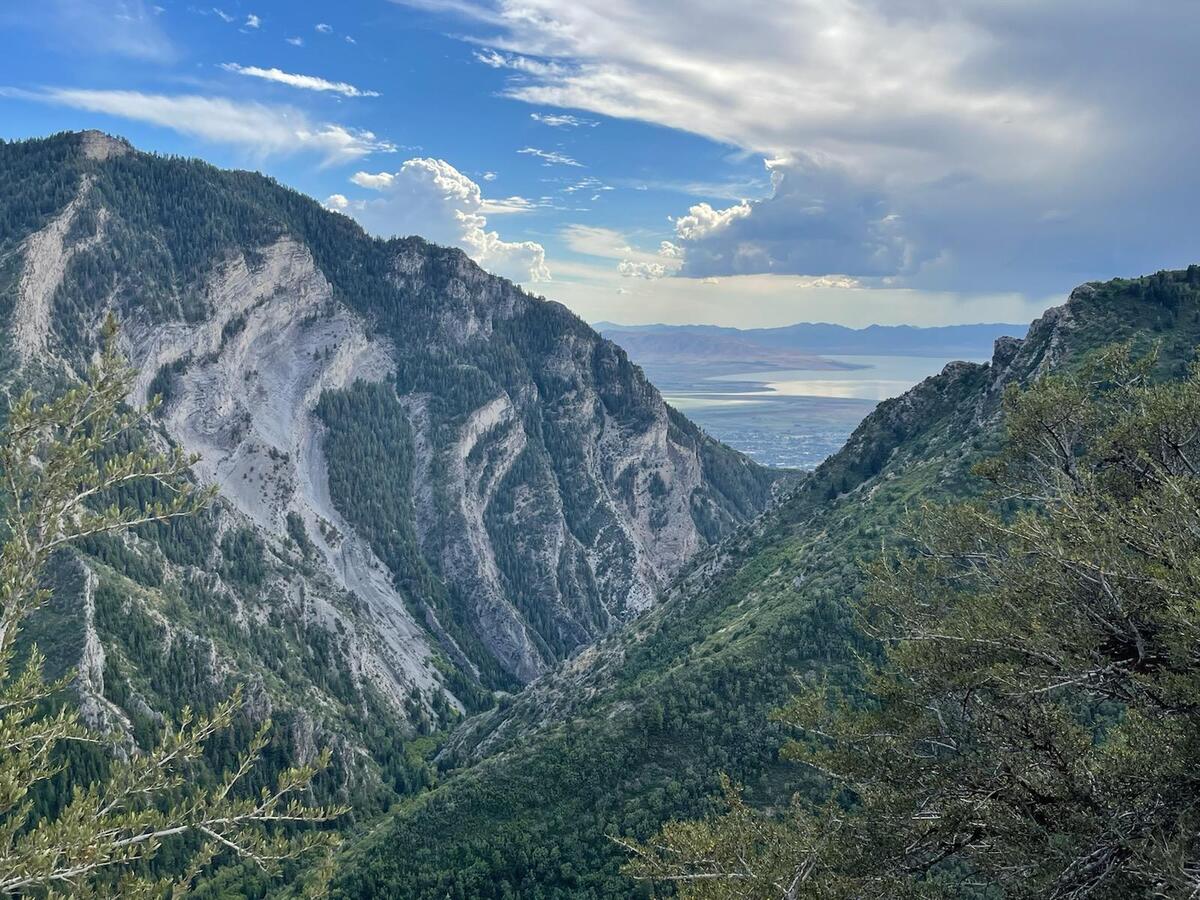 A couple of pics from son's hike up Provo Peak yesterday. We'll hit ...